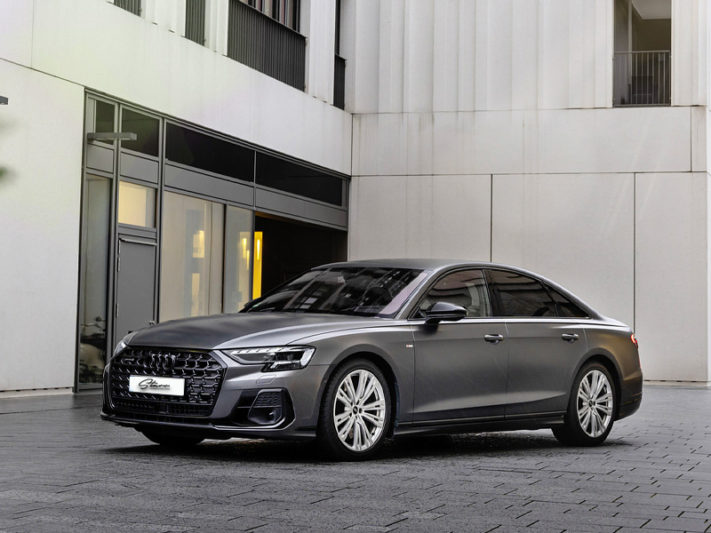 AUDI A8 L CHAUFFEUR HIRE IN MADRID