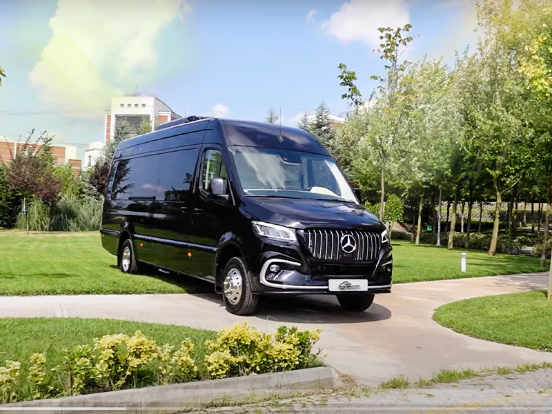 MERCEDES BENZ SPRINTER CHAUFFEUR HIRE IN BARCELONA