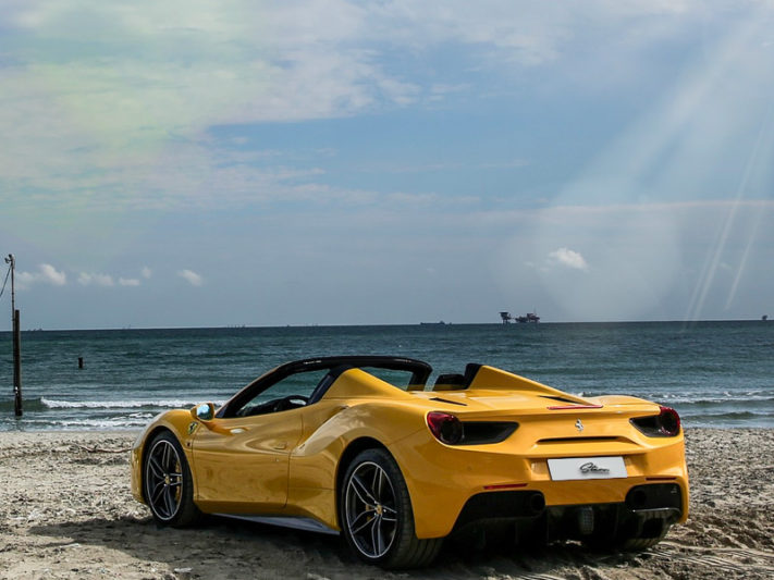 HIRE FERRARI 488 SPIDER BARCELONA - IN BARCELONA