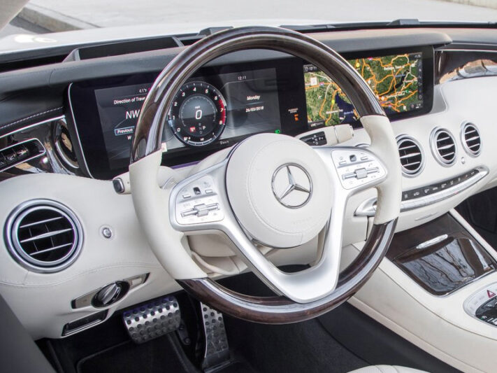 HIRE MERCEDES BENZ S500 CABRIOLET MONACO - IN MONACO