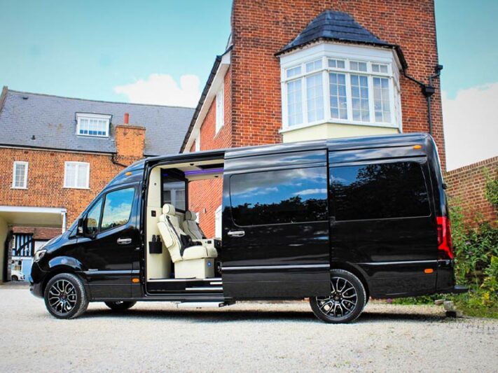 Mercedes Benz Monaco Sprinter Chauffeur Hire UK – Luxury