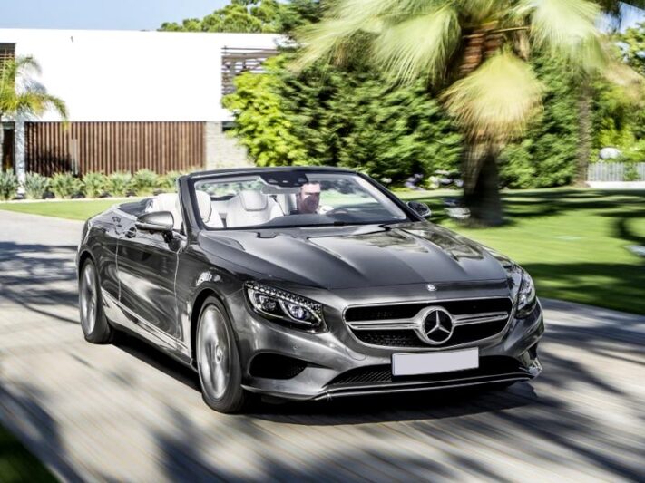 HIRE MERCEDES BENZ S500 CABRIOLET IN ATHENS